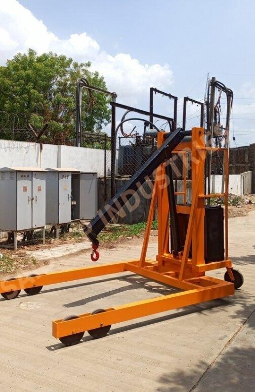 Battery Operated Floor Crane - Mobile Crane BO - Hydraulic Goods Lifts ...